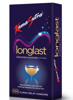 Kamasutra Long Last Extended Pleasure Climax Delay Condoms 20N UAE ...