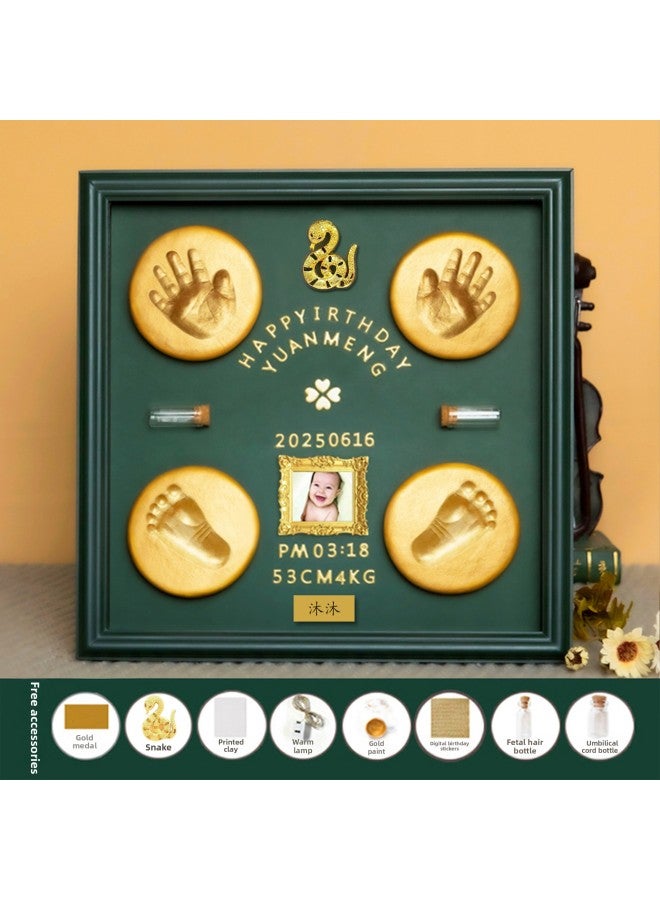 Generic Baby Hand And Foot Ink Pi Souvenir Birth Baby Full Moon Hand ...