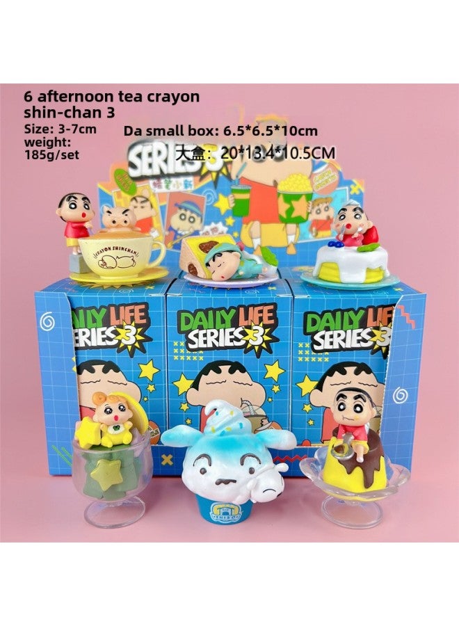 Generic Crayon Shin-chan Blind Box Figure Classic Scene Series Trendy ...