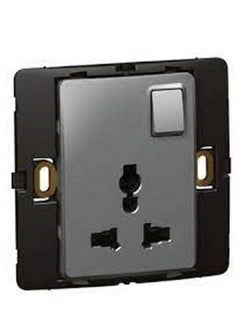 Legrand 2P+E Multistandard socket outlet Mallia 16A 250V/15A 127V 1 ...