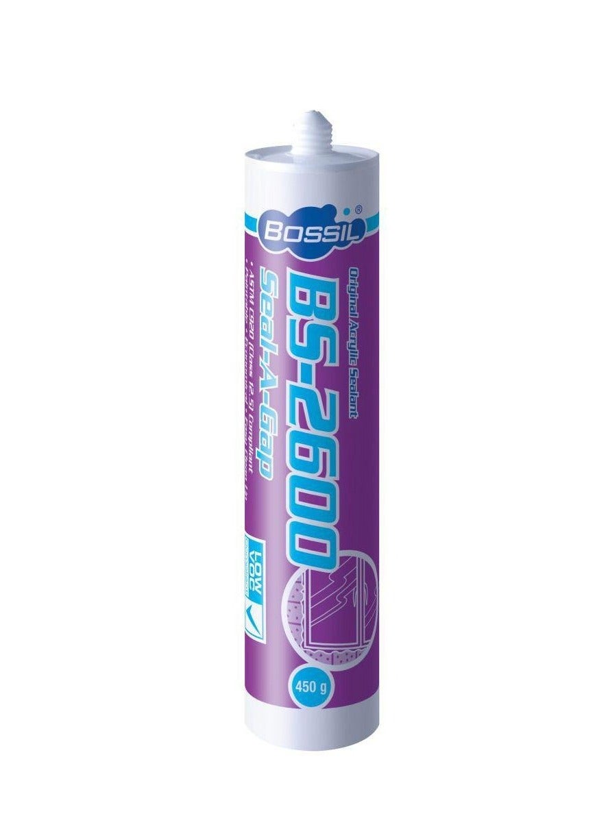 Bossil Bossil Silicon Seal A Gap Acrylic White BS | Best Price UAE ...