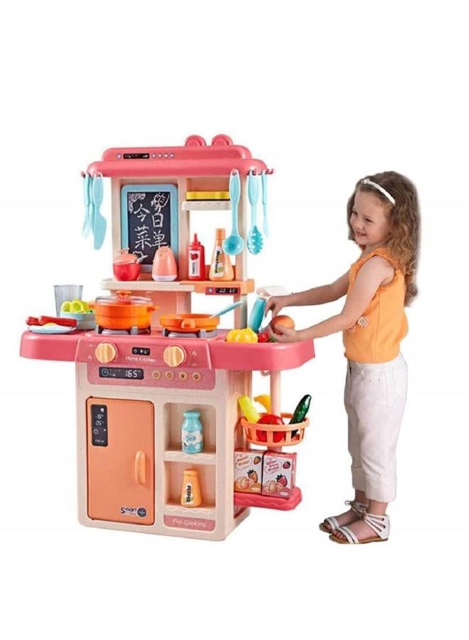 Generic LONGMIRE Kids 36-Piece Kitchen Playset, with Realistic Lights ...
