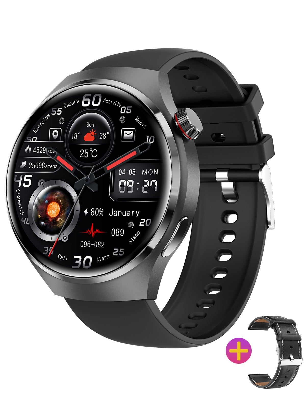 تسوق DOSCHER وSmart Watch 300mAh 1.53'' Smart Watches for Men ...