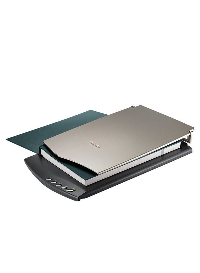 Plustek Flatbed Scanner, Lightweight, USB powered, Large Books or ...
