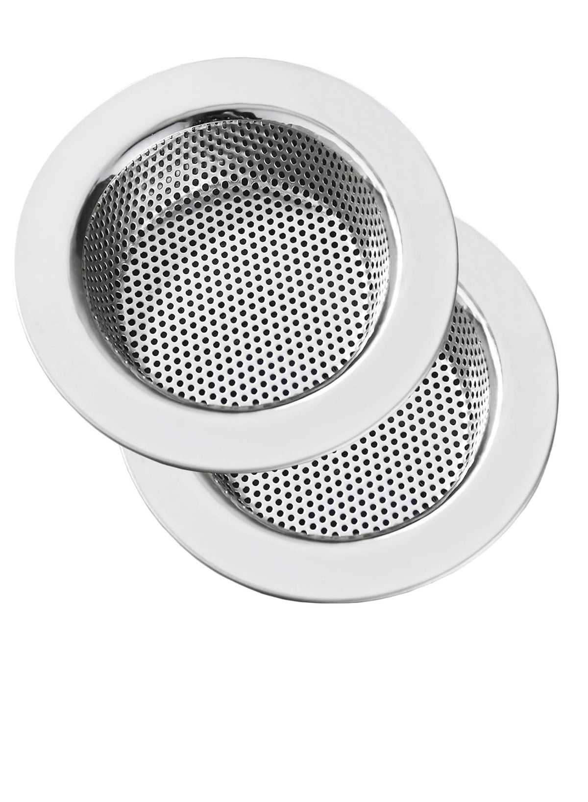 MJZ 2 Pack Stainless Steel Kitchen Sink Strainer, Kitchen Sink Drain ...