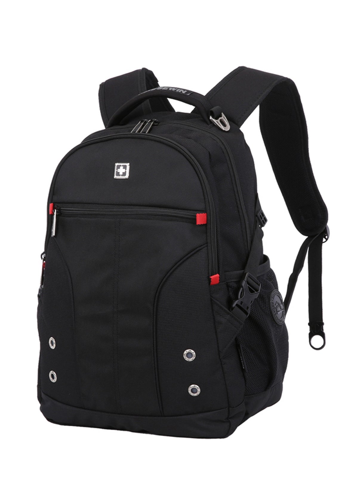 SUISSEWIN Laptop Backpack for Men Women, Water-Repellent Travel ...