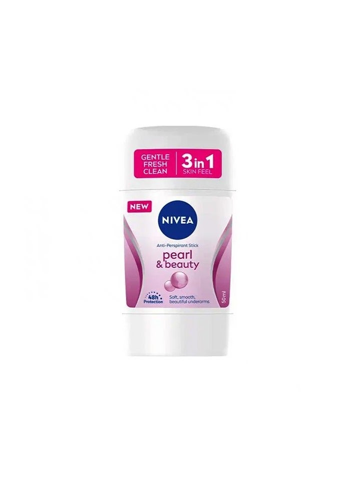 Nivea Pearl & Beauty Antiperspirant Pearl Extracts Stick | Best Price ...