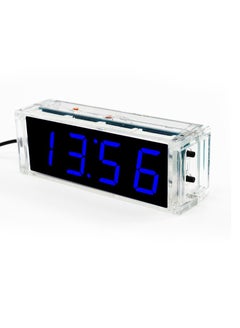 Generic Compact 4-digit DIY Digital LED Clock Kit Light Control ...