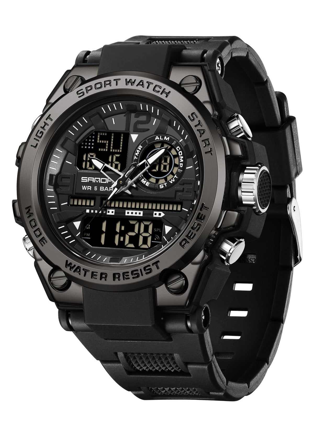 Sanda Sanda Men's Watches Sports Outdoor Waterproof Watch Date Multi ...