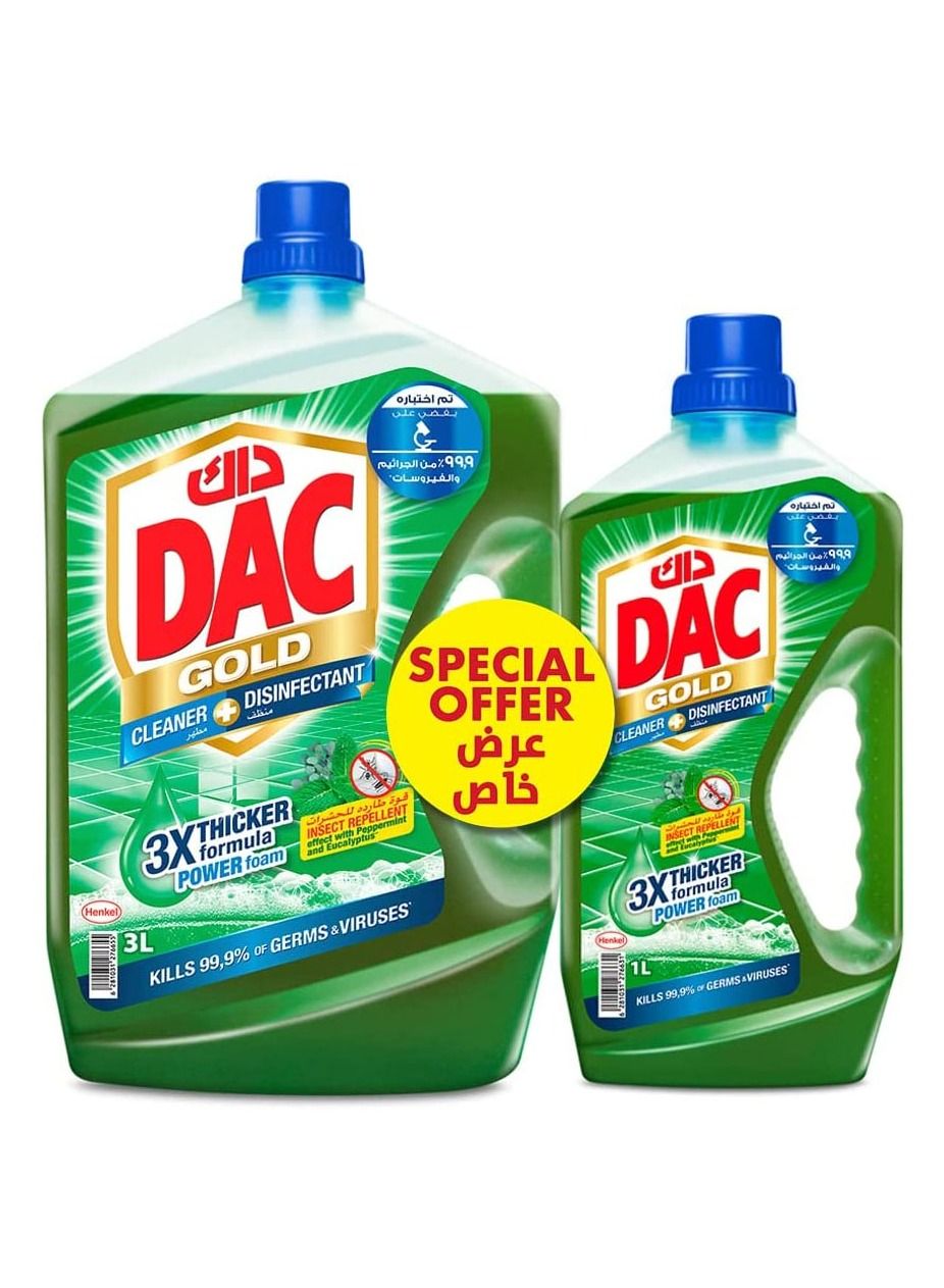 Dac 2-Piece Fragrance Disinfectant Floor Cleaner Liquid - Cucas - 3+1 ...