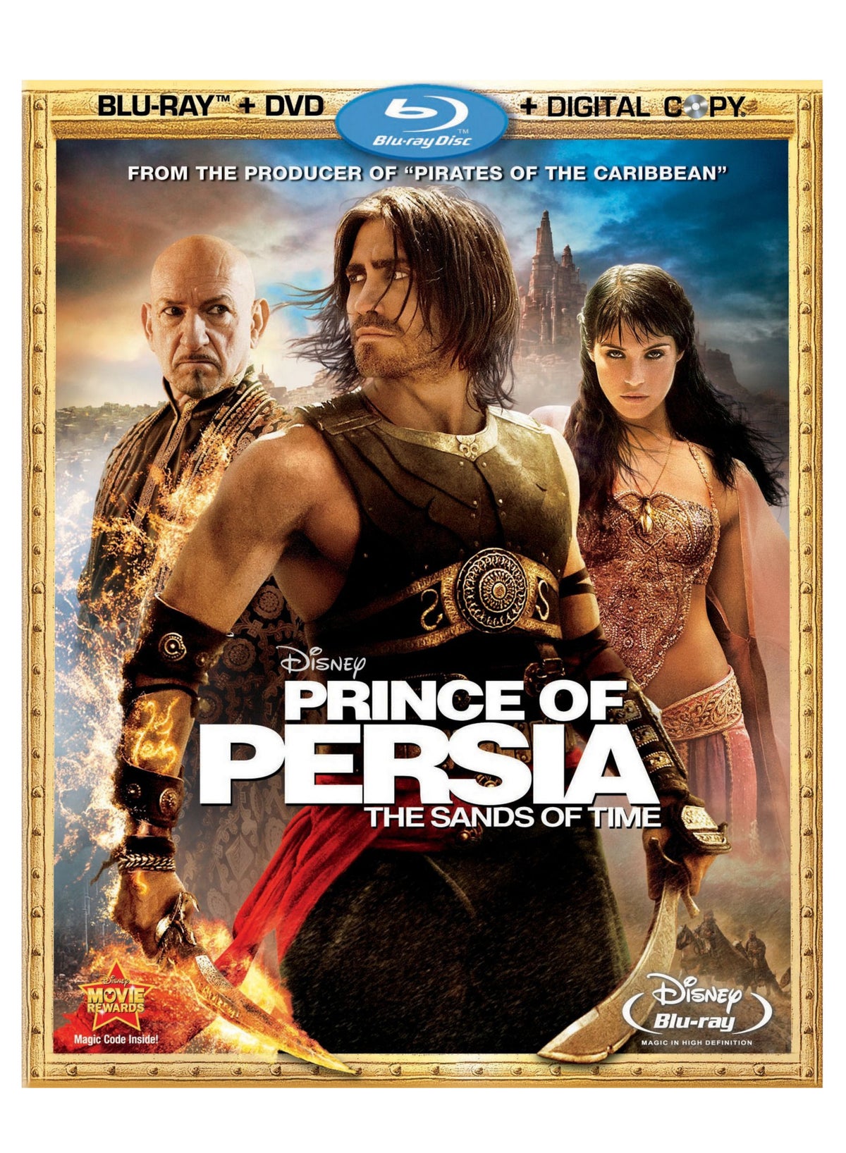 Disney Prince Of Persia : The Sands Of Time - Blu-ray + DVD - Arabic Subtitle Included | Best ...