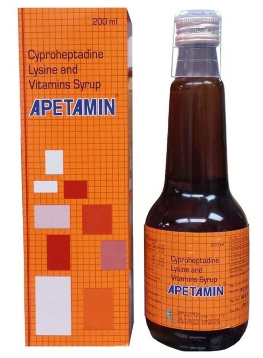 تسوق Apetamin وApetamin Weight Gain Syrup 200ml أونلاين في مصر