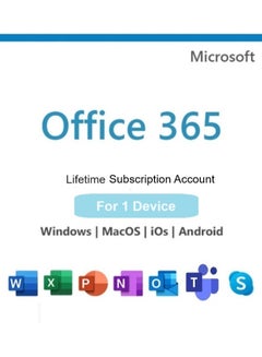 Microsoft Office 365 Lifetime | Brand New Account | 1 Device access For ...