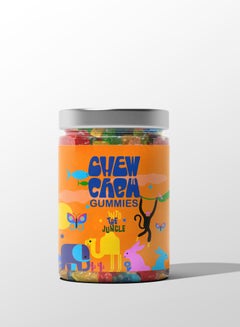 CHEW CHEW Gummies Jelly Candy Fruits Jar Into The Jungle 250 grams ...