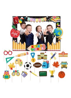 Generic 25 Pcs Back to School Party Photo Booth Props Back to School ...