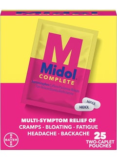 Midol Midol Complete Caplets with Acetaminophen for Menstrual Symptom ...
