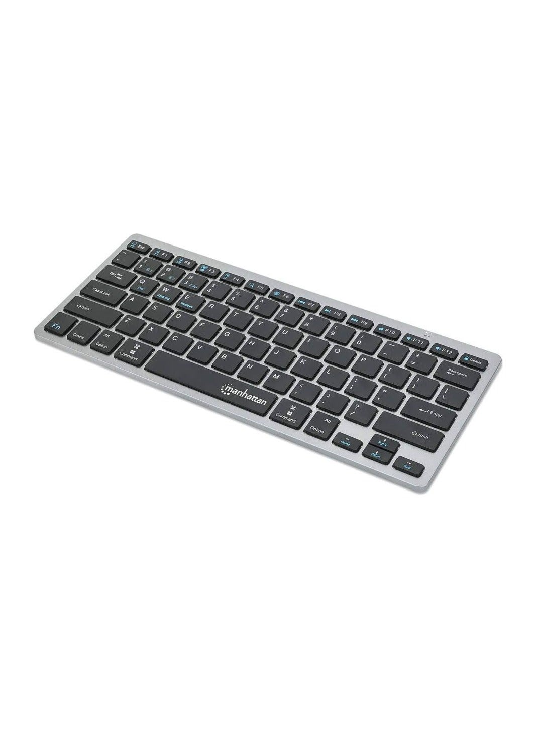 Manhattan Manhattan Ultra Slim Dual-Mode Wireless Keyboard - 180559 ...