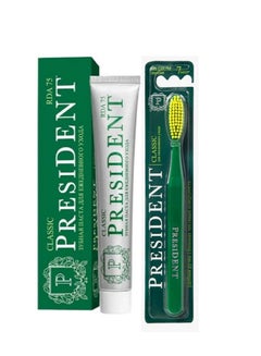President A set of Classic Toothpaste, Classic With Toothbrush for a ...