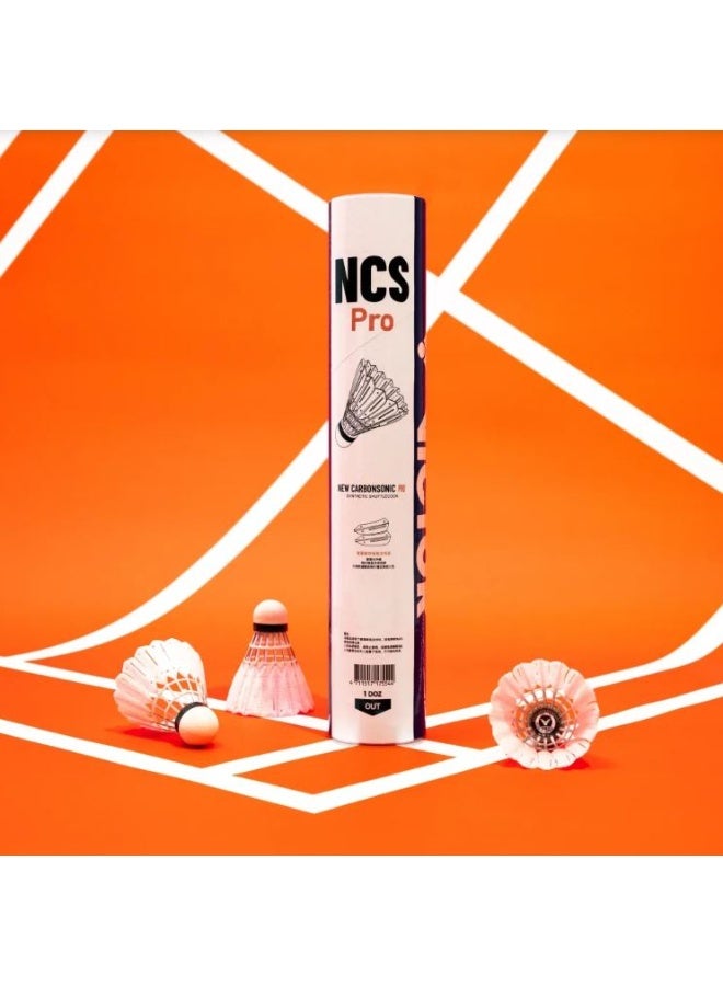 Victor Victor New Carbon Sonic Pro Shuttlecock – 12 Synthetic Carbon ...
