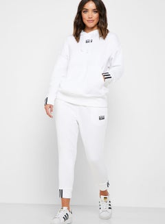 Buy adidas Originals White Vocal Sweatpants for Women in UAE
