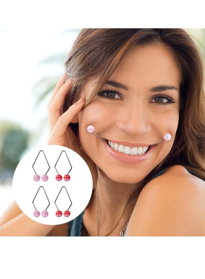 ZVEV 4 Pcs Dimple Maker for Cheeks Clip, Raise The Corners of The Mouth ...