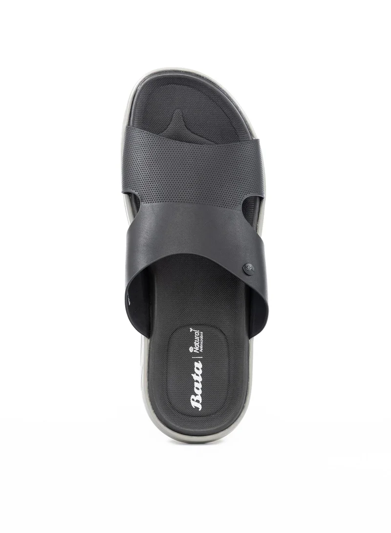 Bata Cut Out Detail Slide Sandals for Men | Best Price UAE