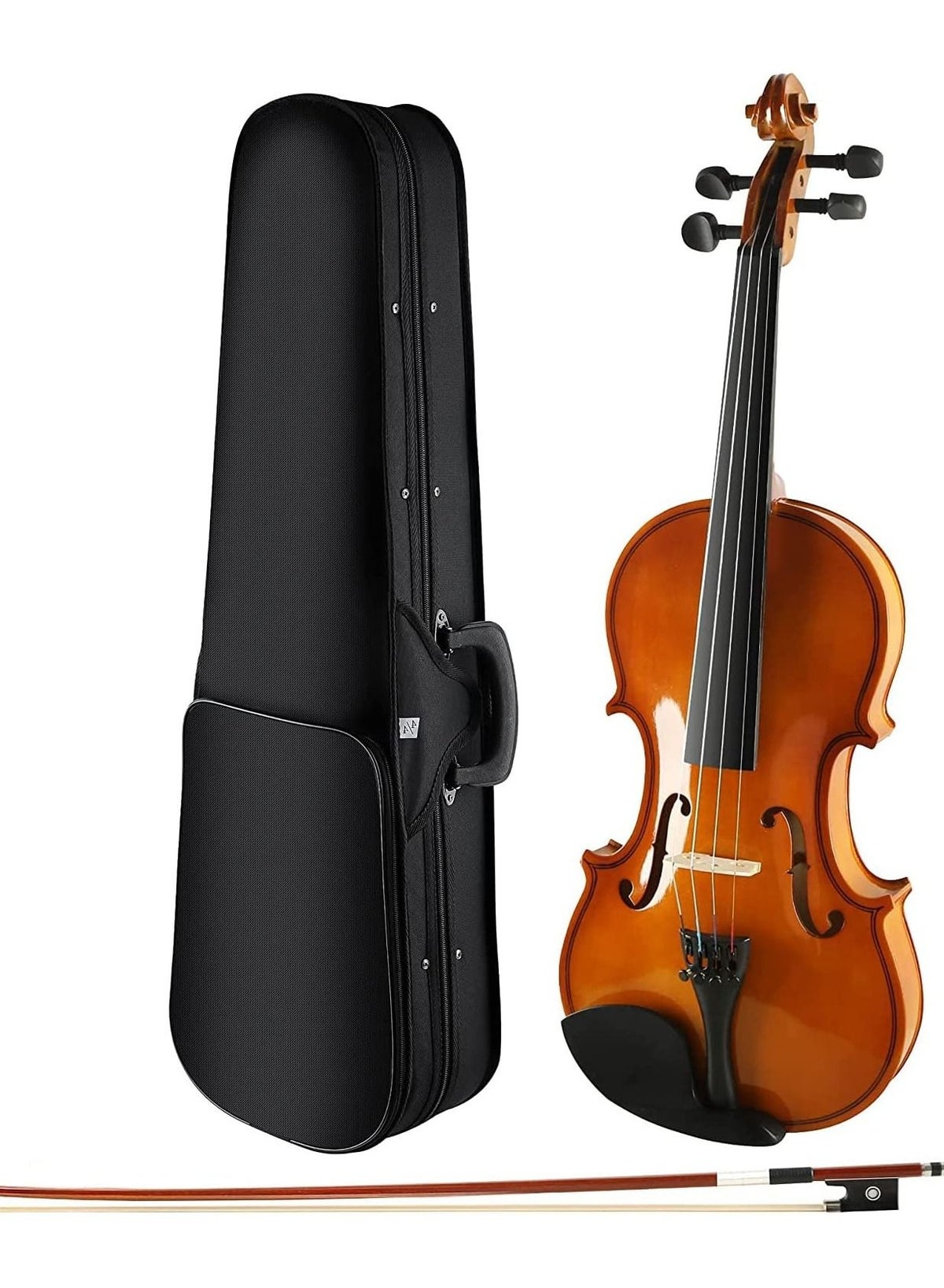 Mike Music - Ready To Play 4/4 Violin - Handcrafted Student Beginner ...