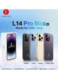 LUXURY TOUCH L 14 PRO MAX 256GB 6GB RAM PURPLE | Best Price UAE | Dubai ...