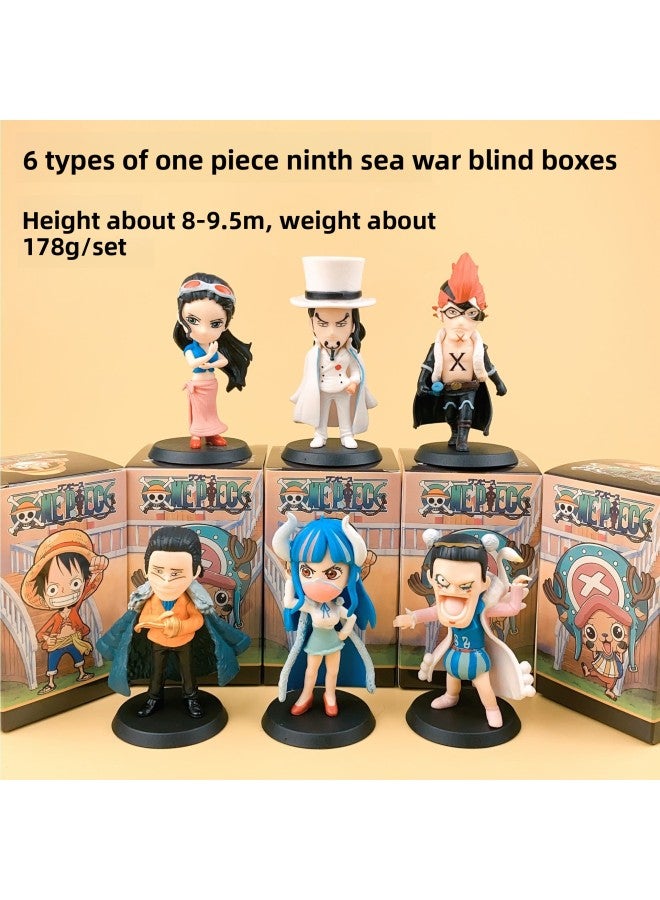 Generic One Piece Blind Box Figure Luffy Zoro Chopper Sanji Ace Gacha ...
