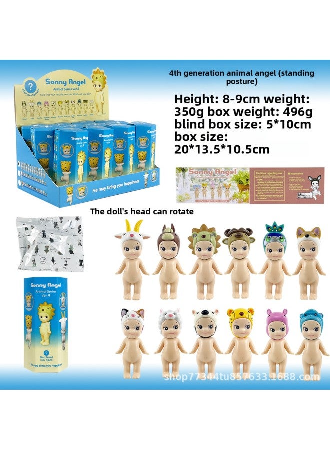 Generic Cross-border Sonny Angel Lie Prone Angel Chin Blind Box Car ...