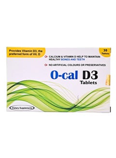 Vox Dei Labs O-Cal D3 Tab 30'S | Best Price UAE | Dubai, Abu Dhabi