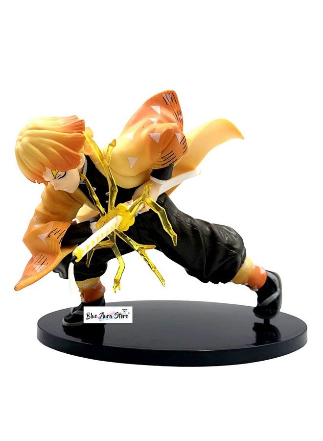 Blue Aura Blue Aura Demon Slayer Zenitsu Action Figure Height -13CM ...
