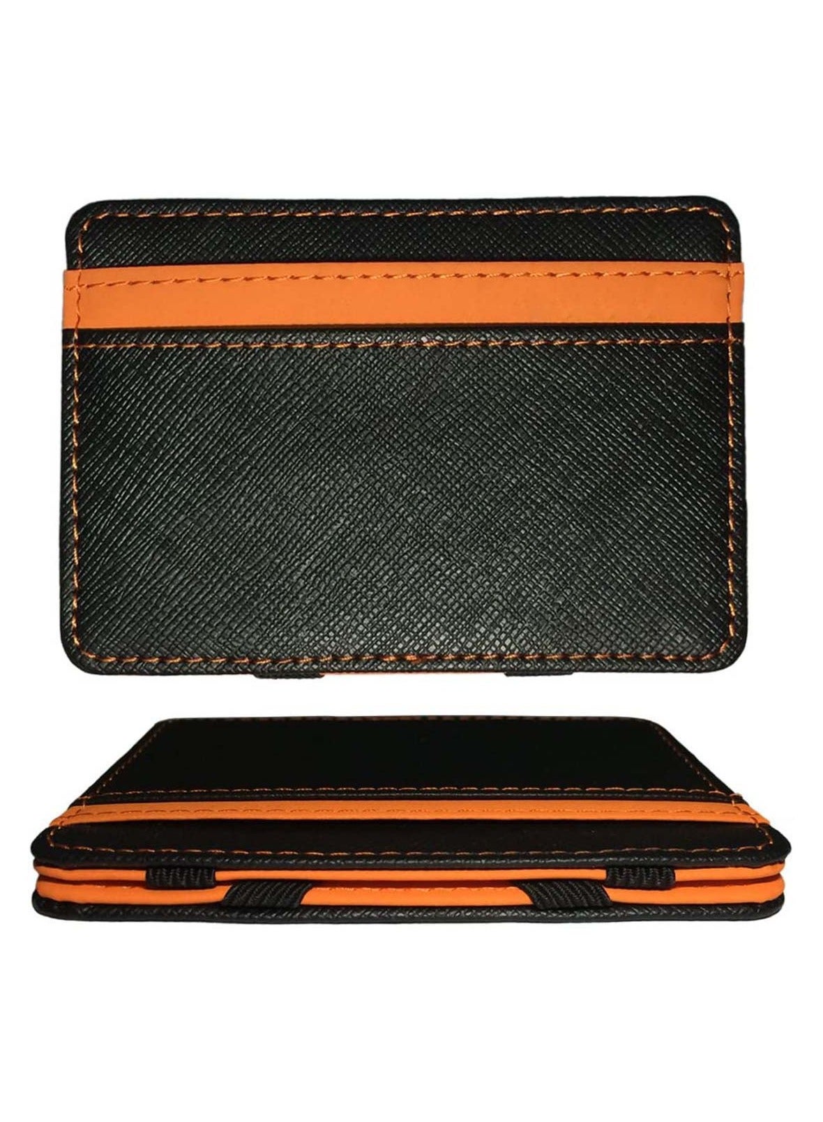 SYOSI Credit Card Holder Magic Wallet 4 Card Slots Flexible Money Clip ...