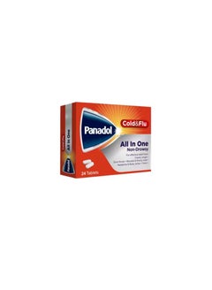gsk PANADOL COLD&FLU ALL IN ONE NON DROWSY TABLETS 24'S | Best Price ...