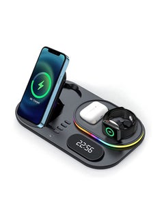 Generic Foldable 5 in 1 Wireless Fast Charger Station, Qi Fast Multi ...