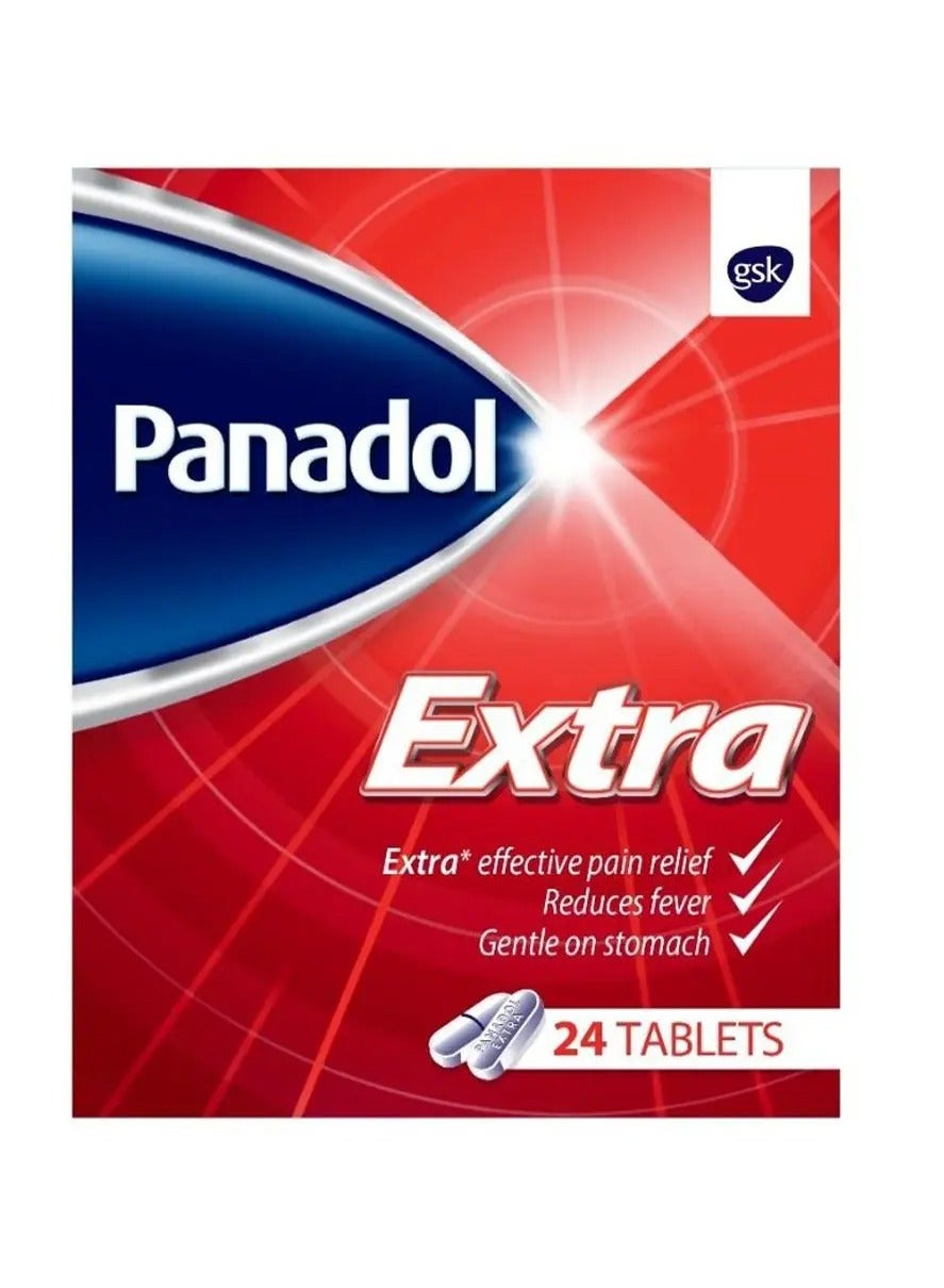 Panadol Panadol Extra - 24 Tablets | Best Price KSA | Riyadh, Jeddah
