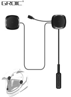 GROIC Bluetooth Helmet Headset, Helmet Bluetooth Speakers, Motorcycle ...