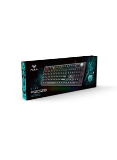 AULA AULA F2028 Programmable Gaming Keyboard with Multi-Metal ...
