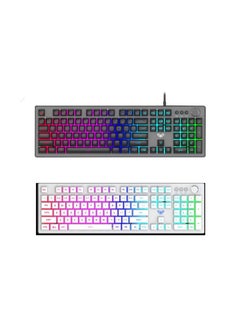 AULA AULA F2028 Programmable Gaming Keyboard with Multi-Metal ...