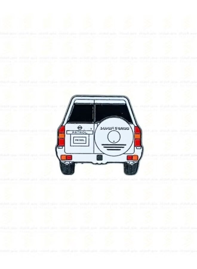 Generic Nissan PATROL Logo Design 2D Sticker Badge Metal 2 Pcs 3cm ...