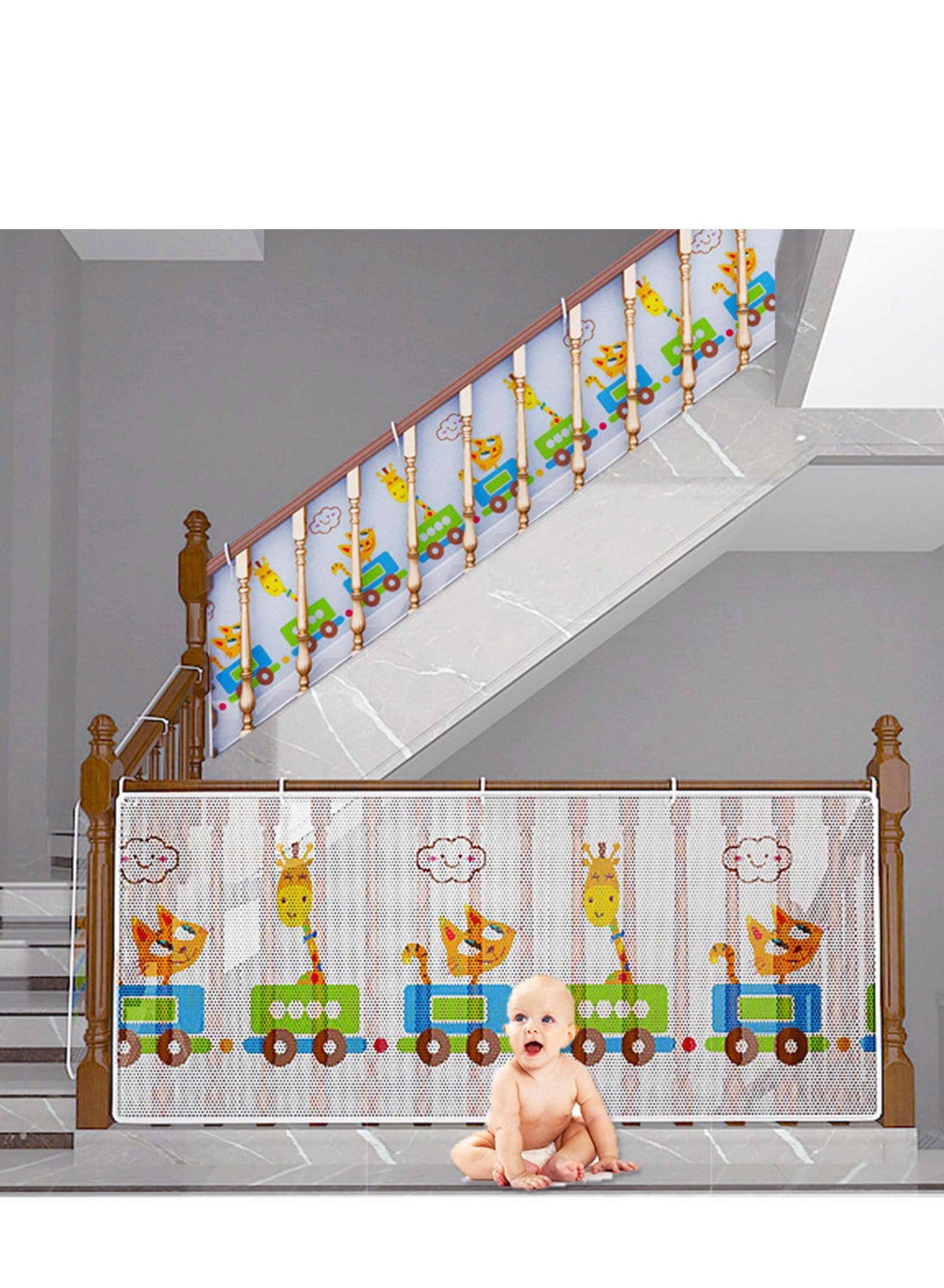 Generic Child Safety Rail Net for Balcony Patios Railing and Stairs ...