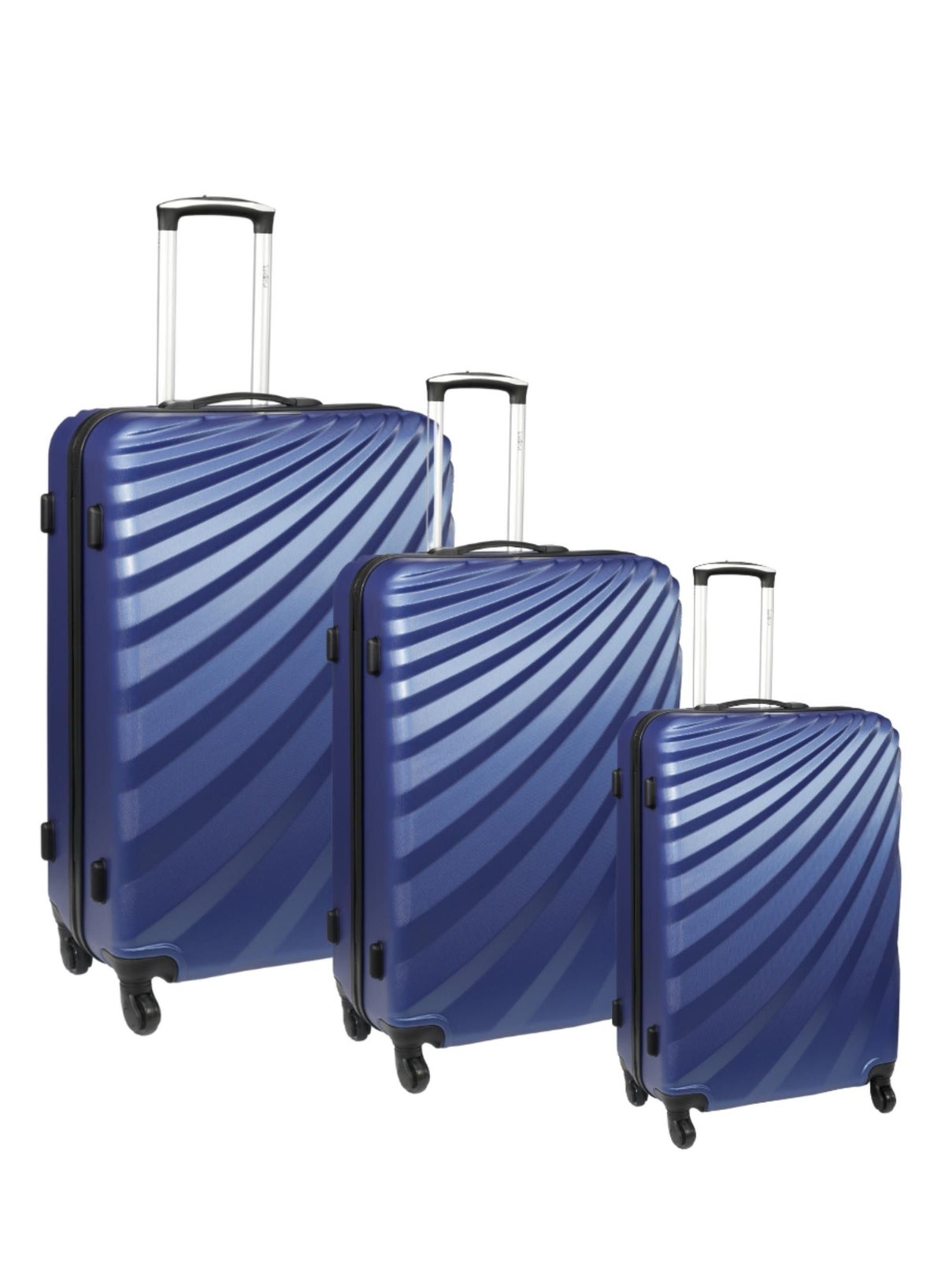 Traveller Traveller Set of 3 (20 Inch, 24 Inch and 28 Inch) Sea Shell ...