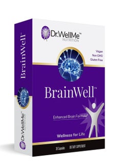 Dr.WellMe Dr.WellMe BrainWell Capsules, Enhanced Brain Formula, 30 Capsules UAE | Dubai, Abu Dhabi