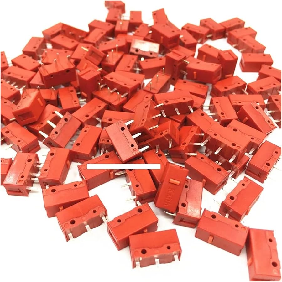 Generic 30Pcs Red Dot Switch Game Motion Gold Life 60 Million Times ...