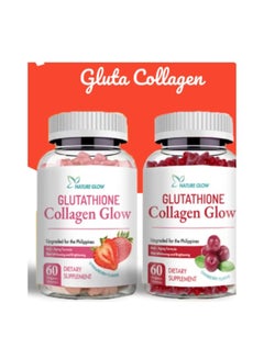 NATURE GLOW GLUTATHIONE COllagen GLOW STRAWBERRY and GLUTATHIONE ...