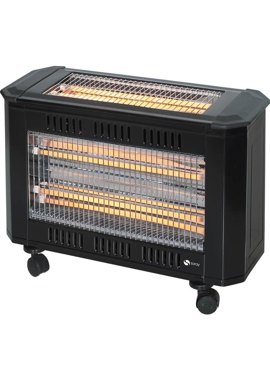 SARAY Saray 2150W Turkish Electric Room Heater | Adjustable Thermostat, Automatic Shut-Off ...