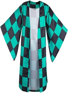 Sakura Anime Toys and Gifts Demon Slayer Costume Kamado Tanjiro Cloak ...