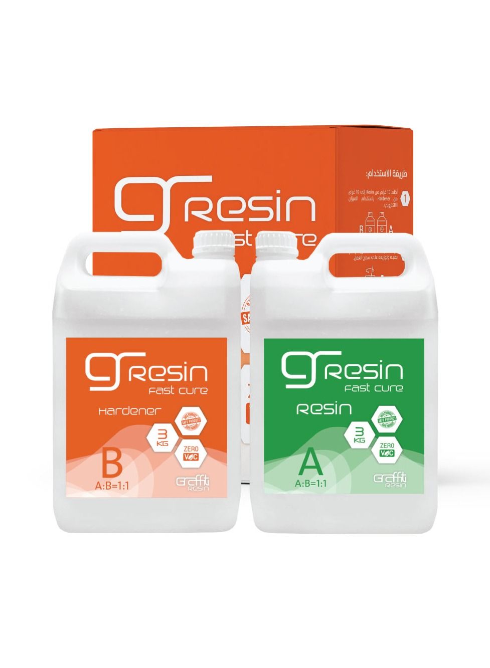 Graffiti Resin Graffiti Resin Fast Cure 6kg 1:1 Ratio 2-Pieces | Best ...