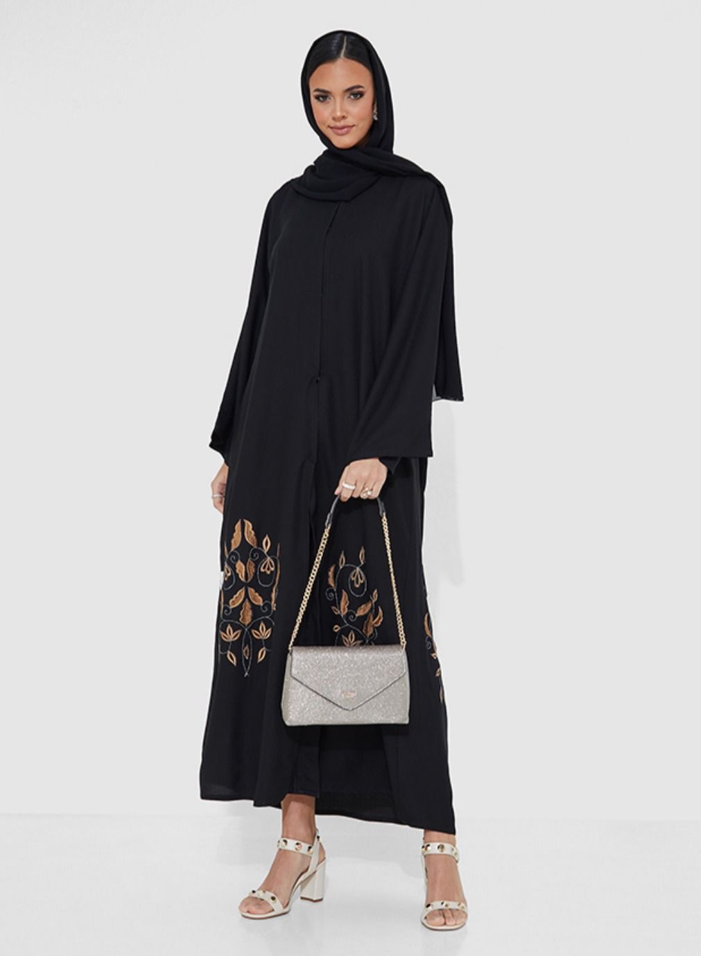 Rosette Abaya 45 Abaya L | Best Price UAE | Dubai, Abu Dhabi