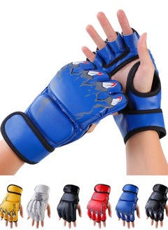 Generic Boxing Gloves Fingerless MMA Gloves UFC Boxing Fight Gloves for ...